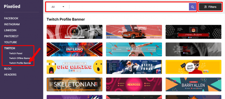 What’s the Ideal Twitch Banner Size? [With Best Practices] - Pixelied Blog