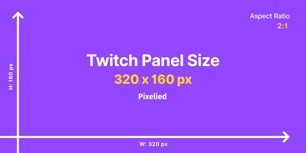 The Perfect Twitch Panel Size And How To Best Utilize Them 