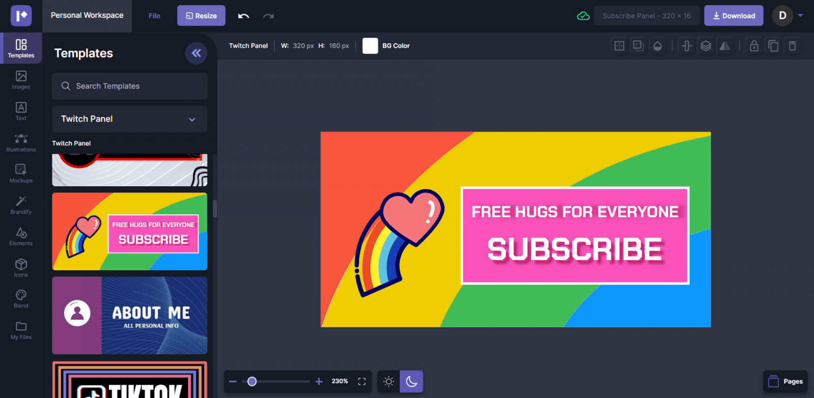 The Perfect Twitch Panel Size [And How to Best Utilize Them]