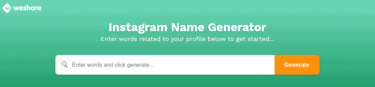 8 Best Free Instagram Name Generators in 2021 - Pixelied Blog