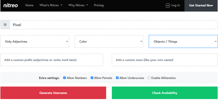 8 Best Free Instagram Name Generators in 2021 - Pixelied Blog