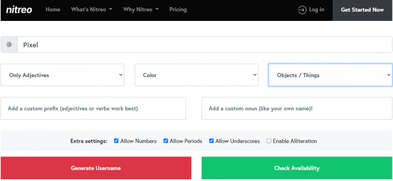 8 Best Free Instagram Name Generators in 2021 - Pixelied Blog