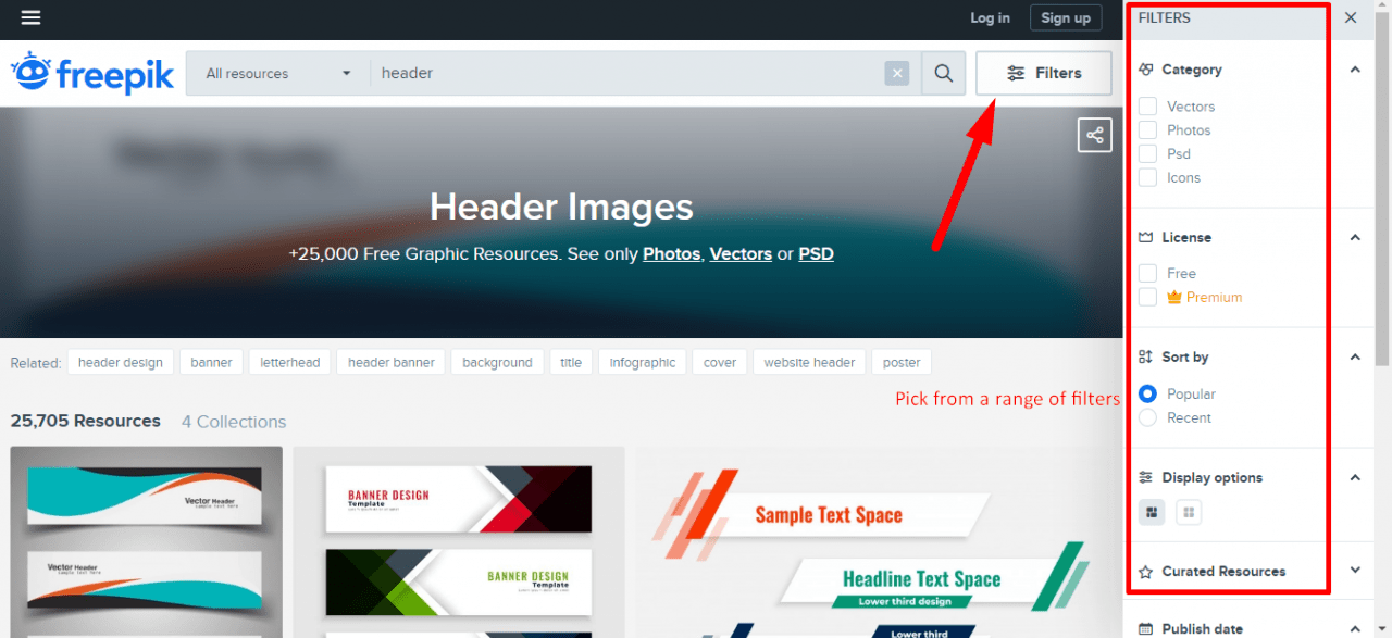 7 Best Websites to Find Captivating Header Images