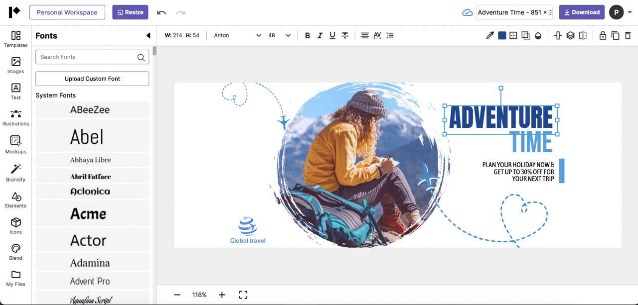 How to Set The Design Template For Your Personal Brand Assets