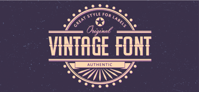28+ Best Vintage Fonts You Can Use to Add a Retro Touch