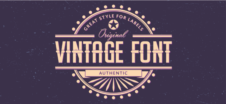 28+ Best Vintage Fonts You Can Use to Add a Retro Touch